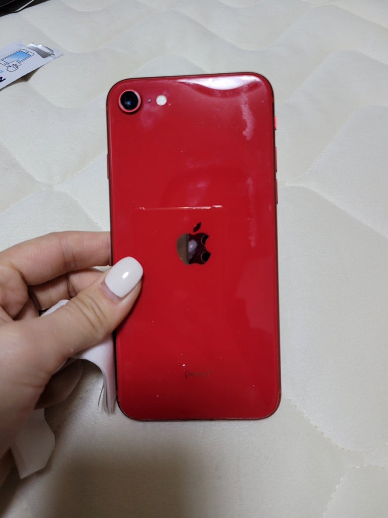 아이폰se2 후면필름 보호필름 좀비베리어 후기