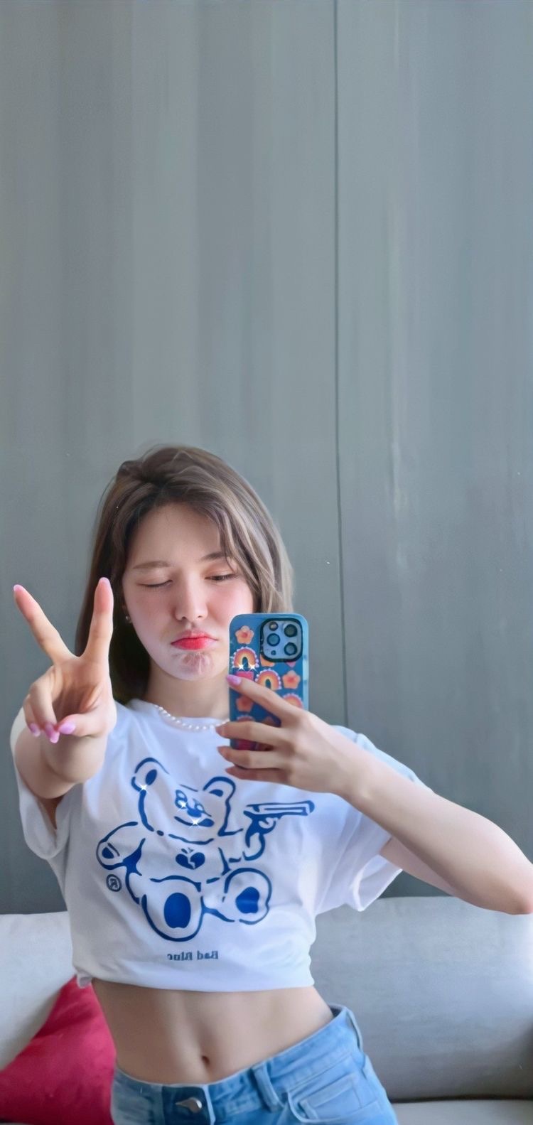 레드벨벳 웬디 중단발 사진 아이폰배경화면 8종