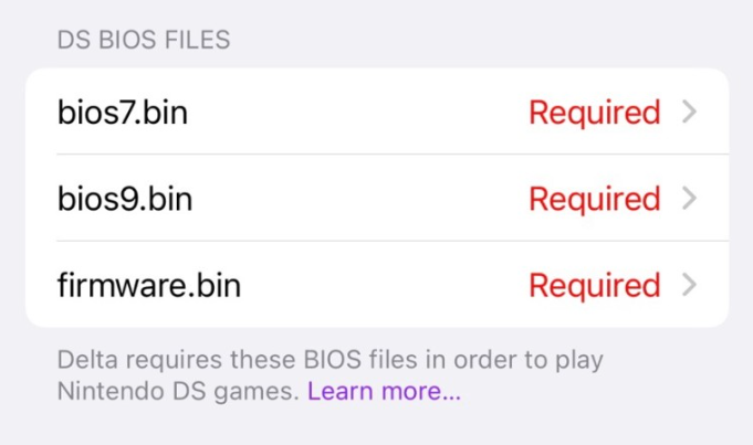 아이폰 닌텐도 에뮬레이터 '델타(Delta)'