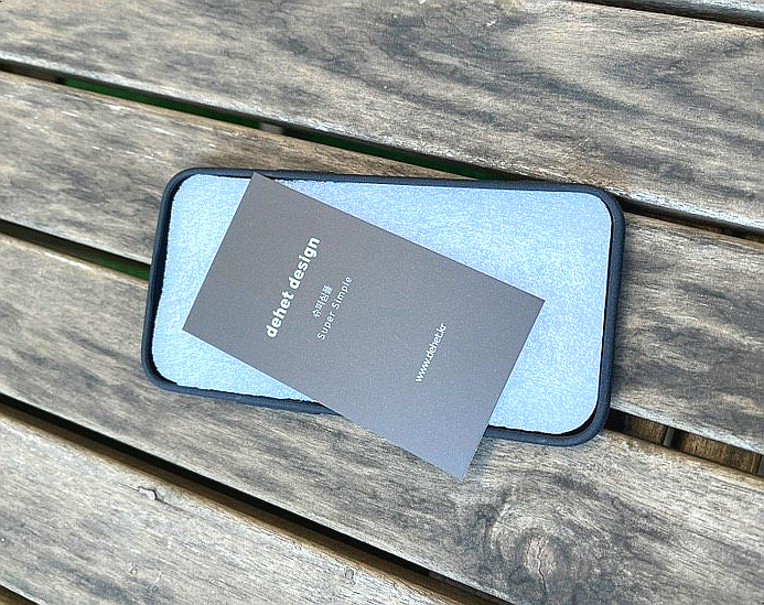 Dehet 데헷 아이폰13mini 숯 케이스 :: 그립감 끝내주는 아이폰케이스