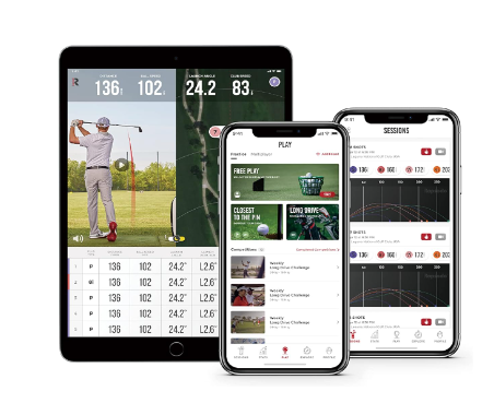 Rapsodo Mobile Launch Monitor iPhone & iPad 프로 레벨의 측정 정밀도 골프용 퍼스널 탄도 측정기※ 만