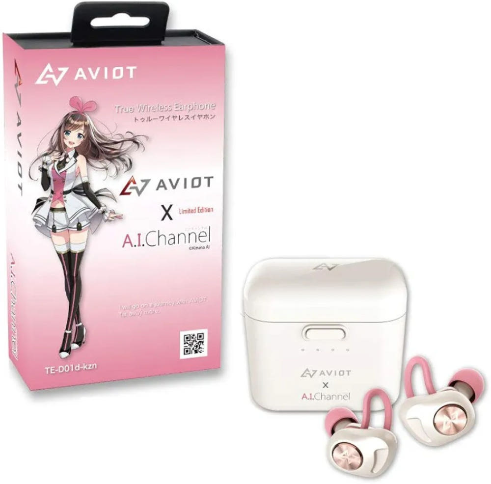 일본 AVIOT 무선 블루투스 이어폰 (키즈나 아이 x 아비오트 콜라보) 아이폰, 안드로이드 호환