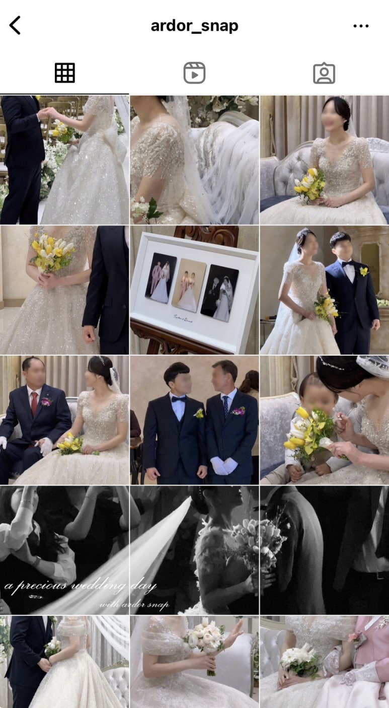 W. 패키지로 본식 DVD, 아이폰스냅 둘 다 해결(광고 짝꿍모집 )