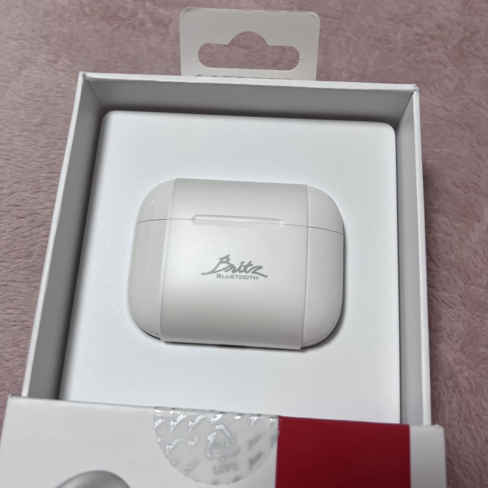 [브리츠이어폰 리뷰]가성비블루투스이어폰 Propods5/에어팟과 비교해보기/아이폰 페어링 후기