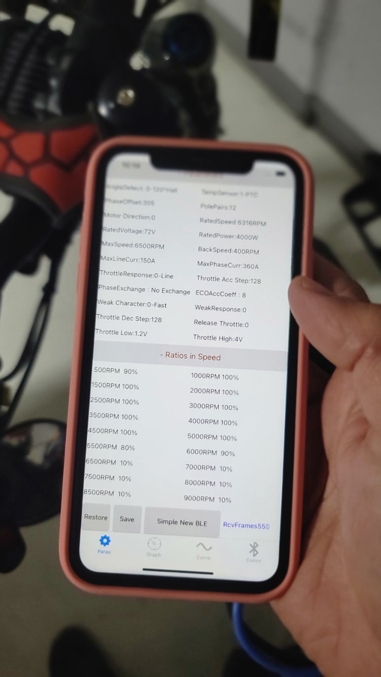 surron Fardrive app expired 발생시 아이폰 으로 하세요